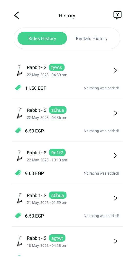 Rabbit Mobility - Micro-mobility sharing platform