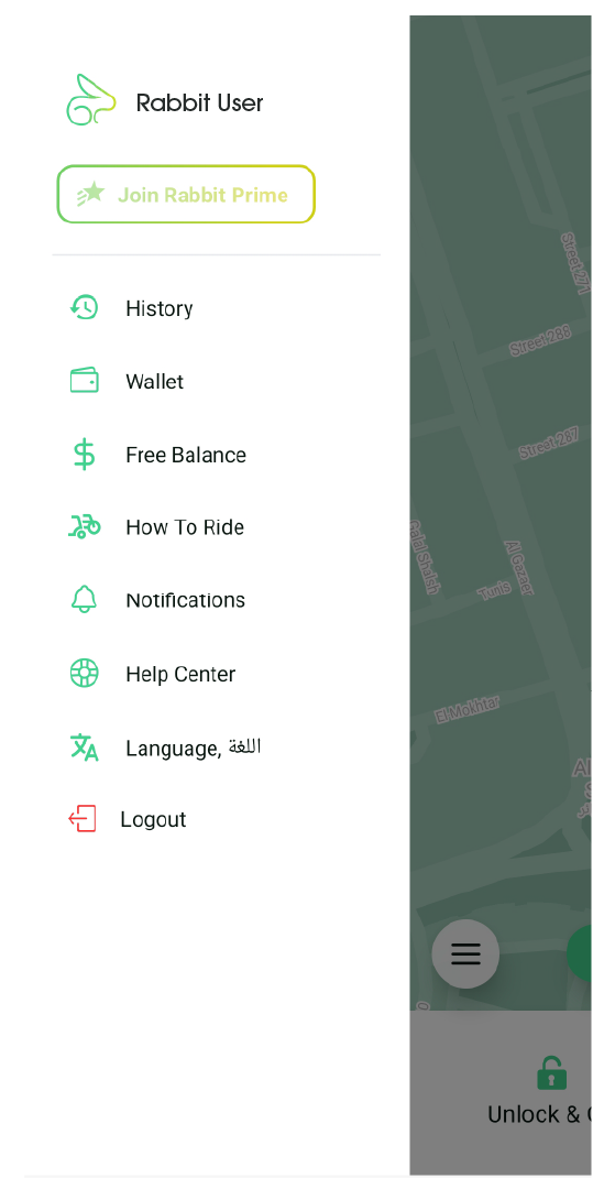 Rabbit Mobility - Micro-mobility sharing platform